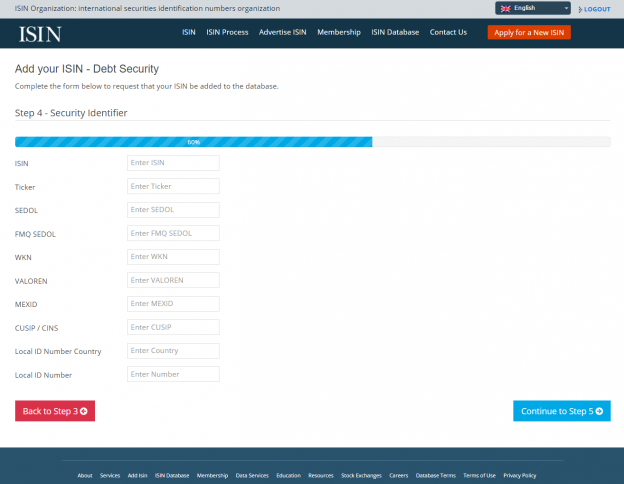 Database Services - ISIN, CUSIP, LEI, SEDOL, WKN, CFI Codes, Database ...