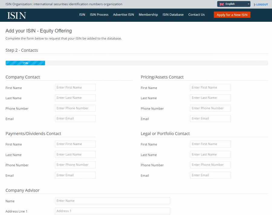 Database Services - ISIN, CUSIP, LEI, SEDOL, WKN, CFI Codes, Database ...