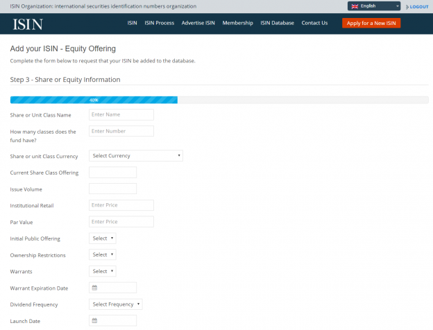 Database Services - ISIN, CUSIP, LEI, SEDOL, WKN, CFI Codes, Database ...